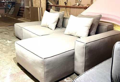 Модный стильный новый диван в наличии серый