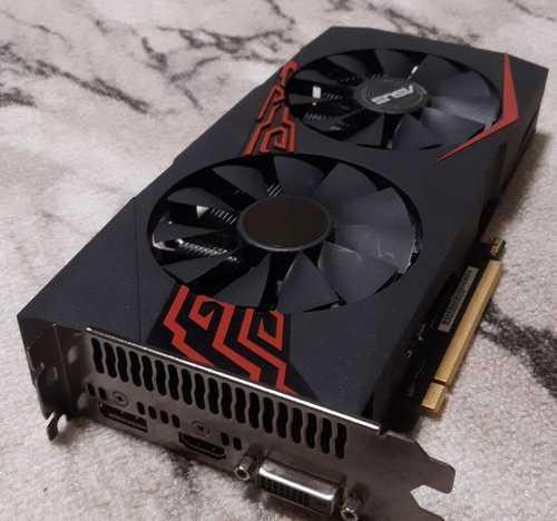 Видеокарта Asus EX-RX570-4G