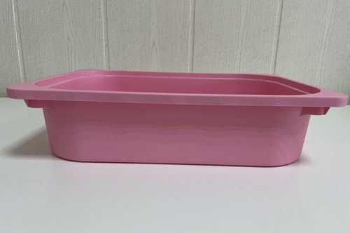 Труфаст Контейнер, розовый, 42x30x10 см IKEA
