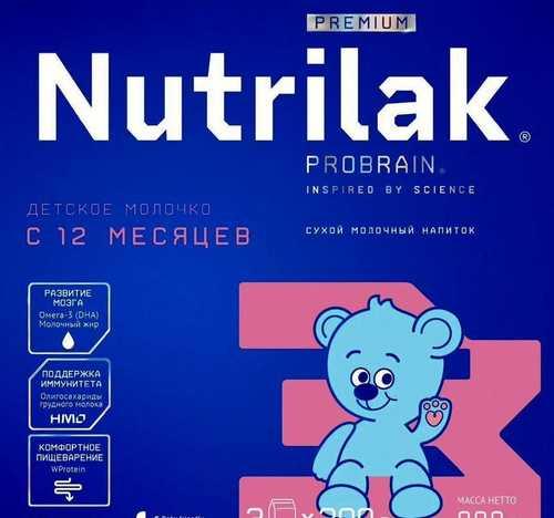 Детская смесь nutrilak premium 3