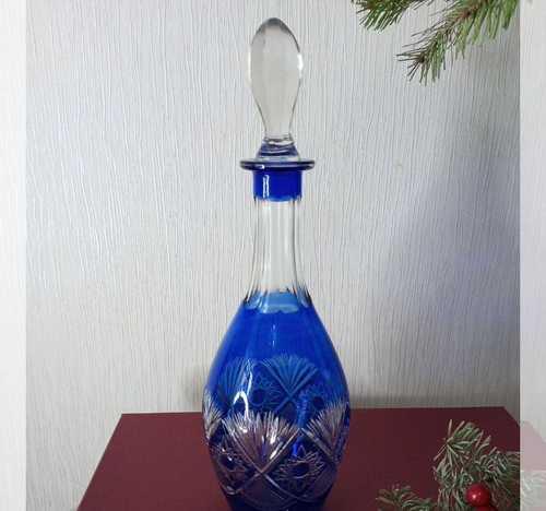 Графин хрустальный, чайник дулево 1949 г