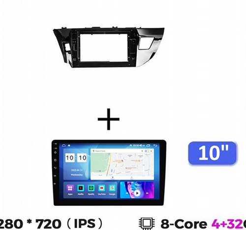 Магнитола Toyota Corolla 11 2012-2016 Mekede M300S 4 32G carplay