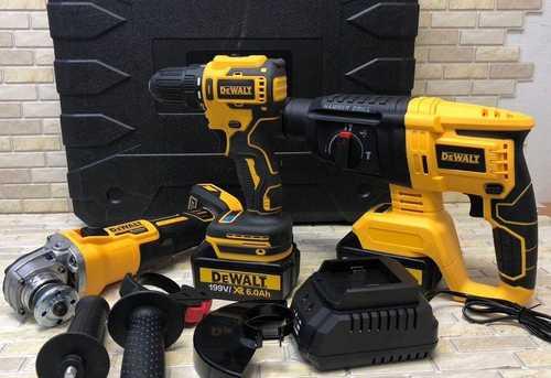 Аккумуляторный набор Dewalt 3в1 бесщеточный