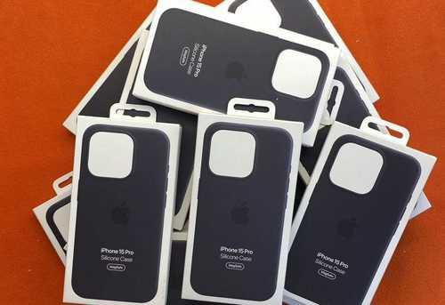 iPhone 15 Pro Silicone Case Black (new)
