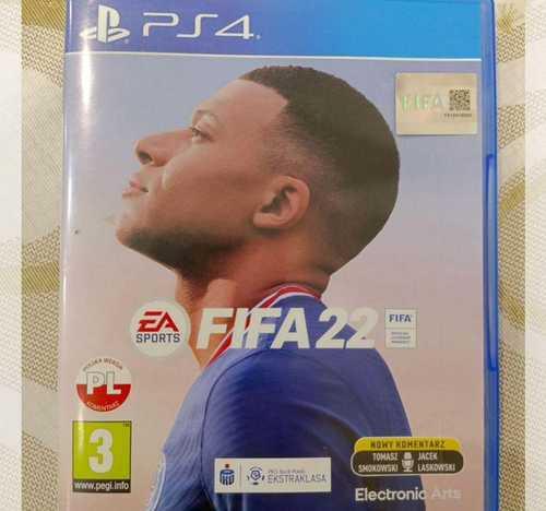 Диски на ps4 FIFA 22