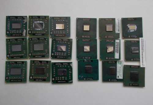 Процессоры для ноута Intel i3/i5/i7 и AMD