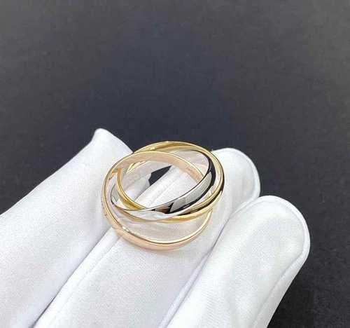 Золотое кольцо Cartier Trinity