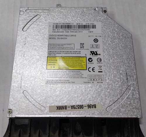 Привод DVD RW DA-8A5SH с заглушкой Samsung NP300E5