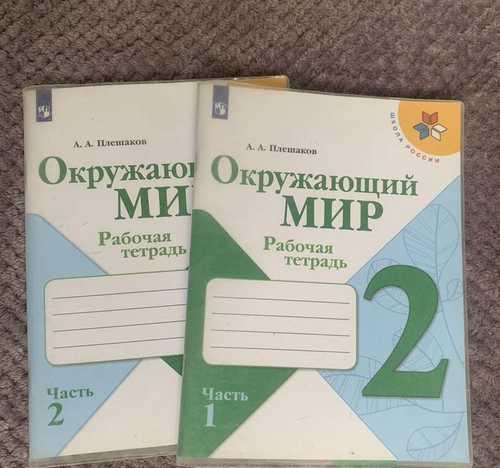 Рабочая тетрадь по окружающему миру 2 класс