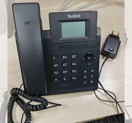 VoIP-телефон Yealink SIP-T30 черный