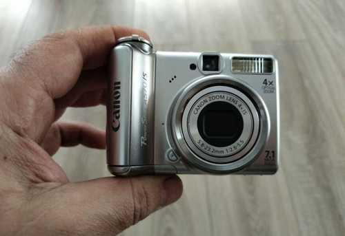 Компактный фотоаппарат Canon powershot a570 is