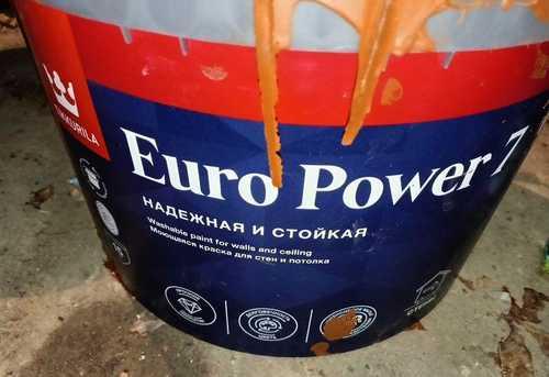 Краска tikkurila euro power 7