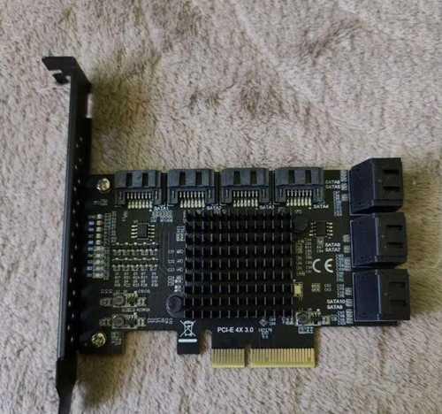 Плата расширения PCI-E SATA