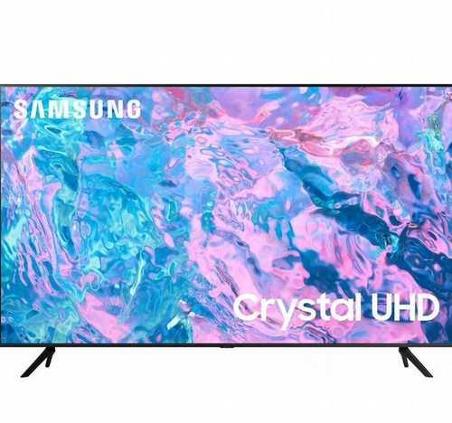 Телевизор LED Samsung 43" UE43CU7100uxru Crystal UHD Series 7, 4K Ultra HD, черный