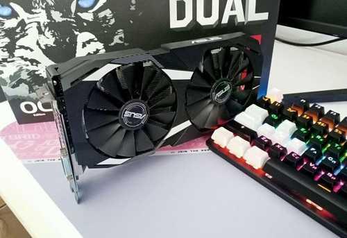 Игровая видеокарта RX 580 Asus Dual