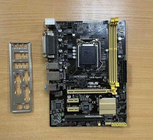 Материнская плата asus H81M-C s1150