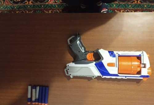 Игрушка пистолет nerf strongarm