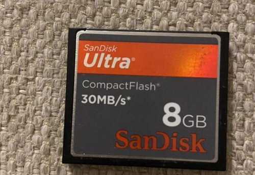 Compact flash SD 8gb
