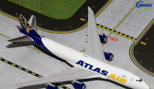 Модель Boeing 747-8F Atlas Air Gemini Jets 1/400