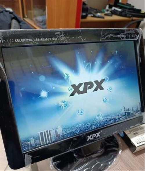 Портативный телевизор XPX EA-128D DVB T2 13"