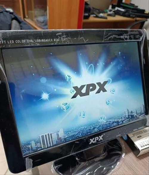 Портативный телевизор XPX EA-128D DVB T2 13"