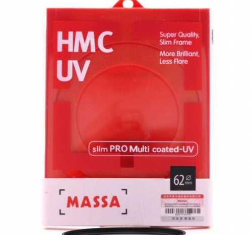 Светофильтр Massa super slim HMC UV 62mm