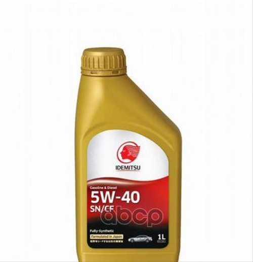 Idemitsu 5W-40 SN/CF F-S 1л.x24шт. Масло моторн