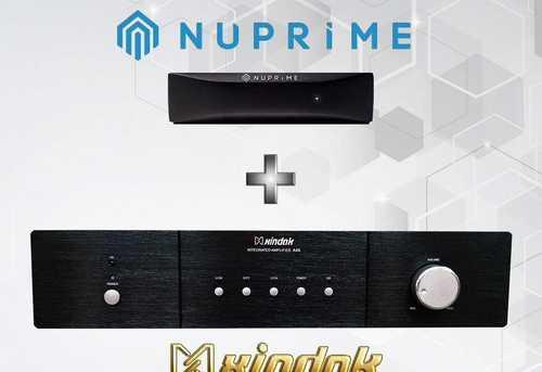 Xindak A06 +NuPrime Omnia Stream Mini DAC комплект