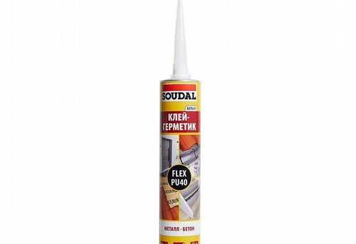 Soudal flex pu 40 Герметик полиуретановый белый