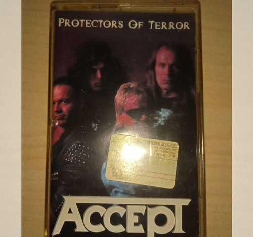 Аудиокассета Accept "Protectors of terror" 1993 г