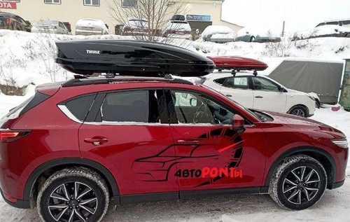 Багажник на крышу Mazda CX5 turtle AIR1 поперечины