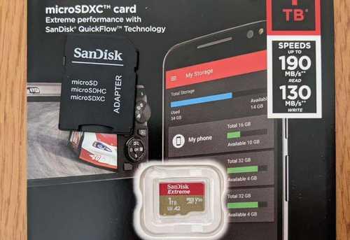 Карта памяти SanDisk Extreme 1TB