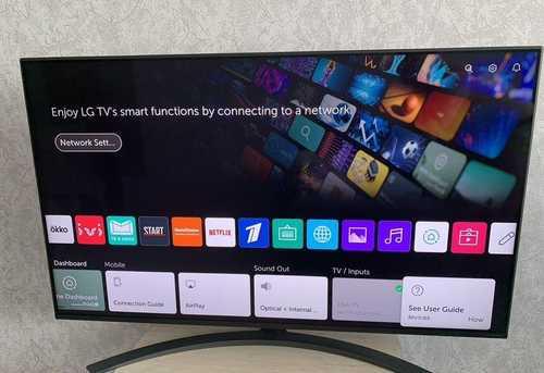 Телевизор SMART tv 4K LG 49' SM9000PLA