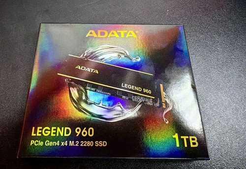 Новый SSD Adata legend 960 1 Tb