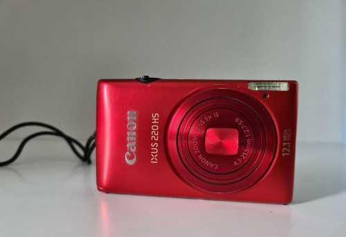 Компактный фотоаппарат Canon ixus 220 HS