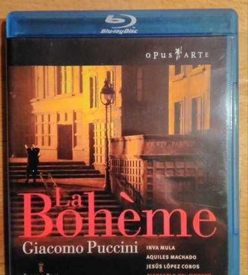Bluray диск Puccini - La Boheme оригинальный диск