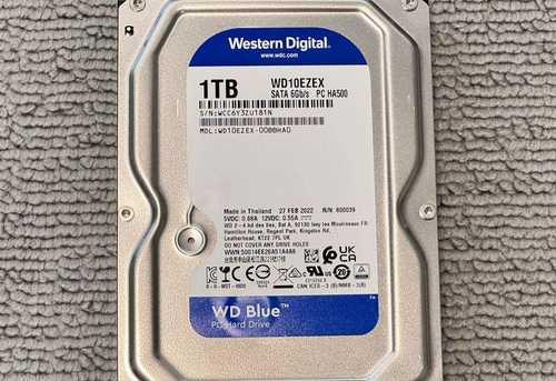 Жесткий диск Western Digital Blue 1TB (новый)