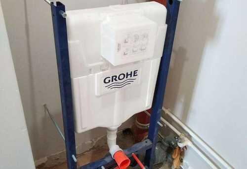 Инсталляция с унитазом grohe
