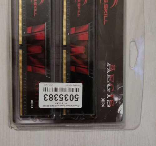 Оперативная память ddr4 32gb 3200 G.Skill aegis