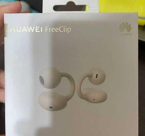 Беспроводные наушники huawei freeclip