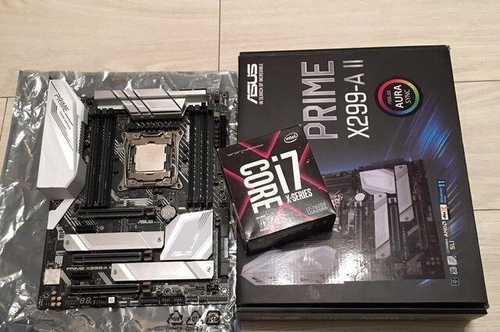 I7 7820x/Asus Prime X299-A II