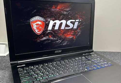 Игровой ноутбук MSI I7 GTX