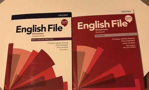 English File учебник и рабочая тетрадь
