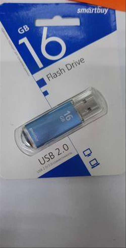 Флеш-накопитель USB 16GB Smart Buy V-Cut(10)