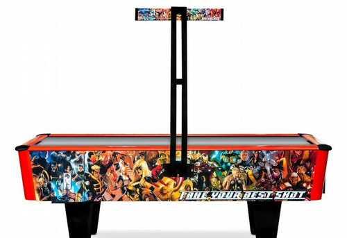 Игровой стол - аэрохоккей "Marvel" 8 ф