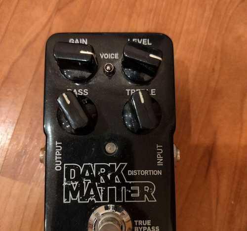 Tc electronic dark matter distortion