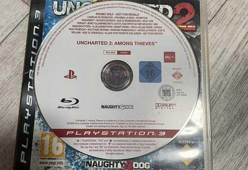Uncharted 2 ps3 промо диск