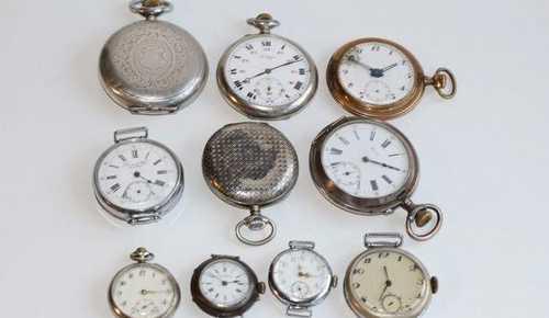Старинные карманные и наручные часы