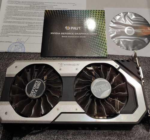 Видеокарта gtx 1060 3gb Palit