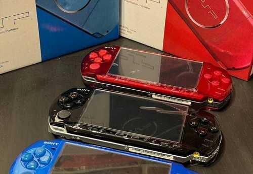 PSP 3008 96Gb Slim Wi-Fi (новые, 350 игр)